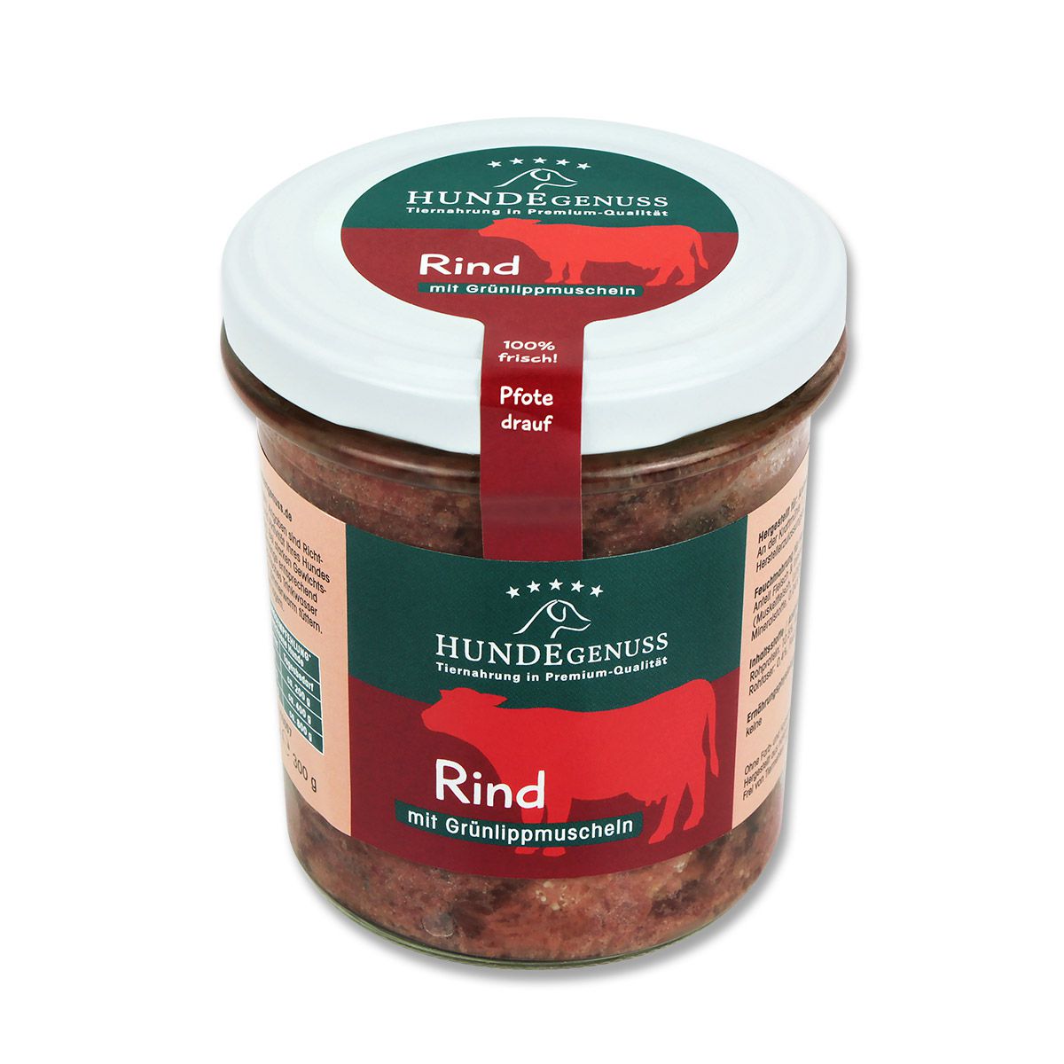 Hundefutter aus dem Glas